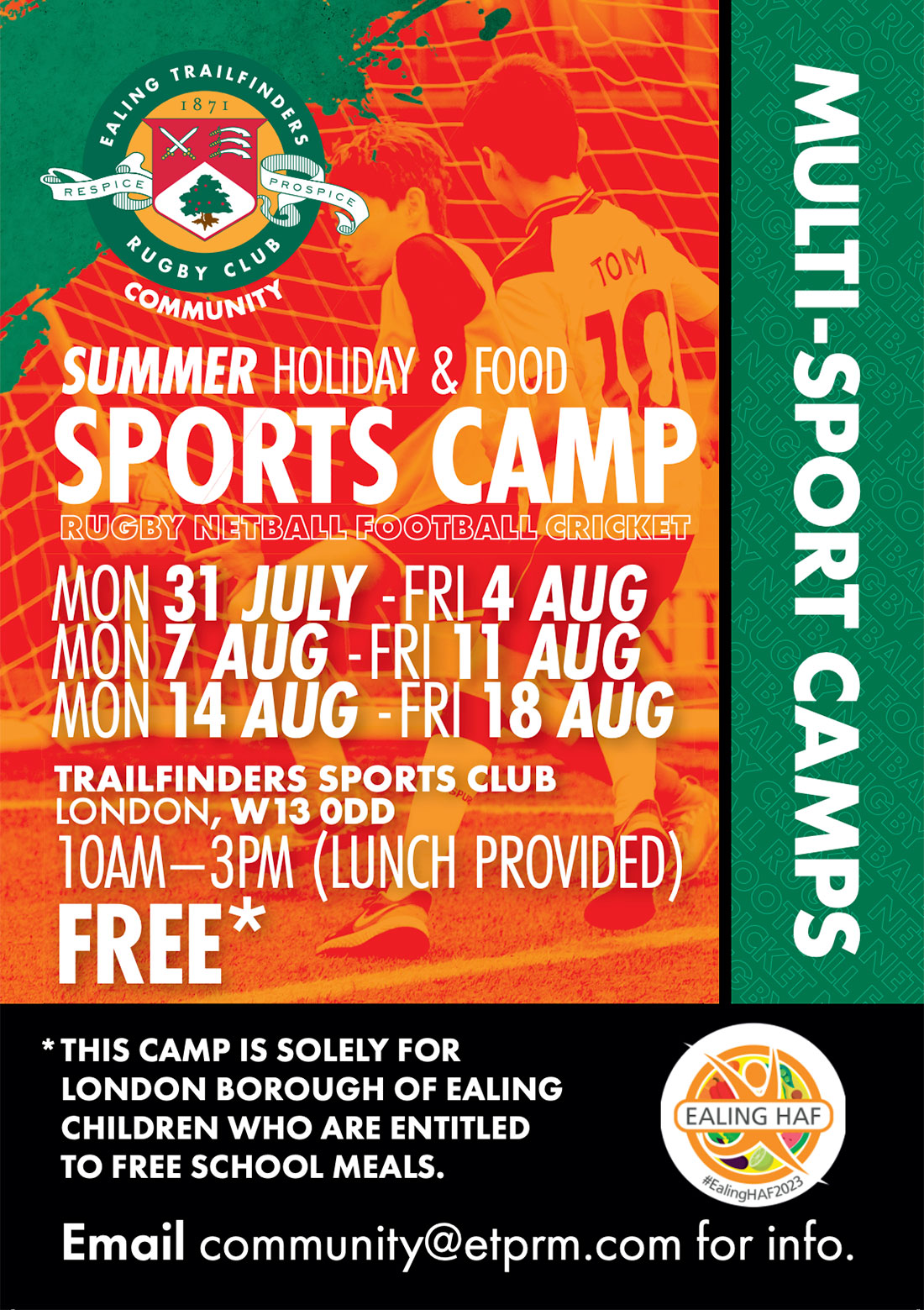 Camps - The Ealing Trailfinders Foundation