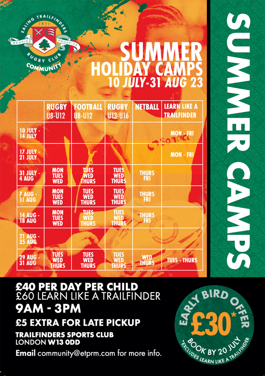 Camps - The Ealing Trailfinders Foundation